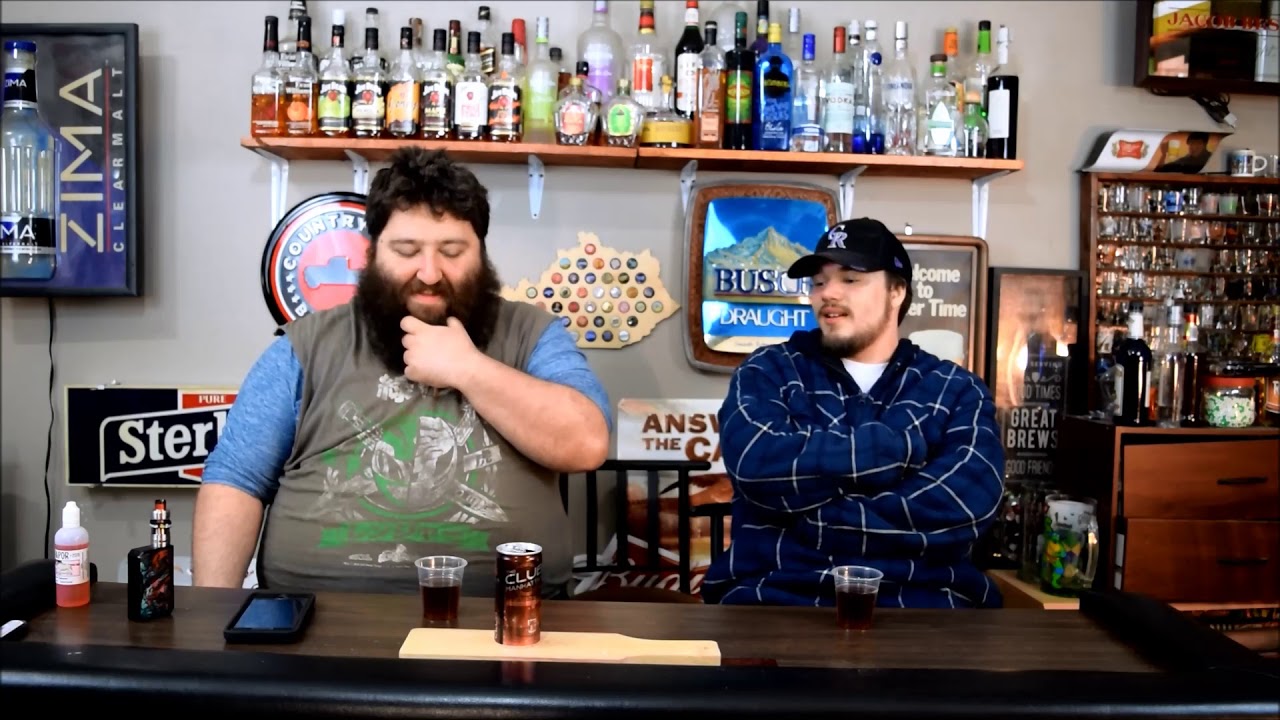 The Club Manhattan in a Can Review! - YouTube