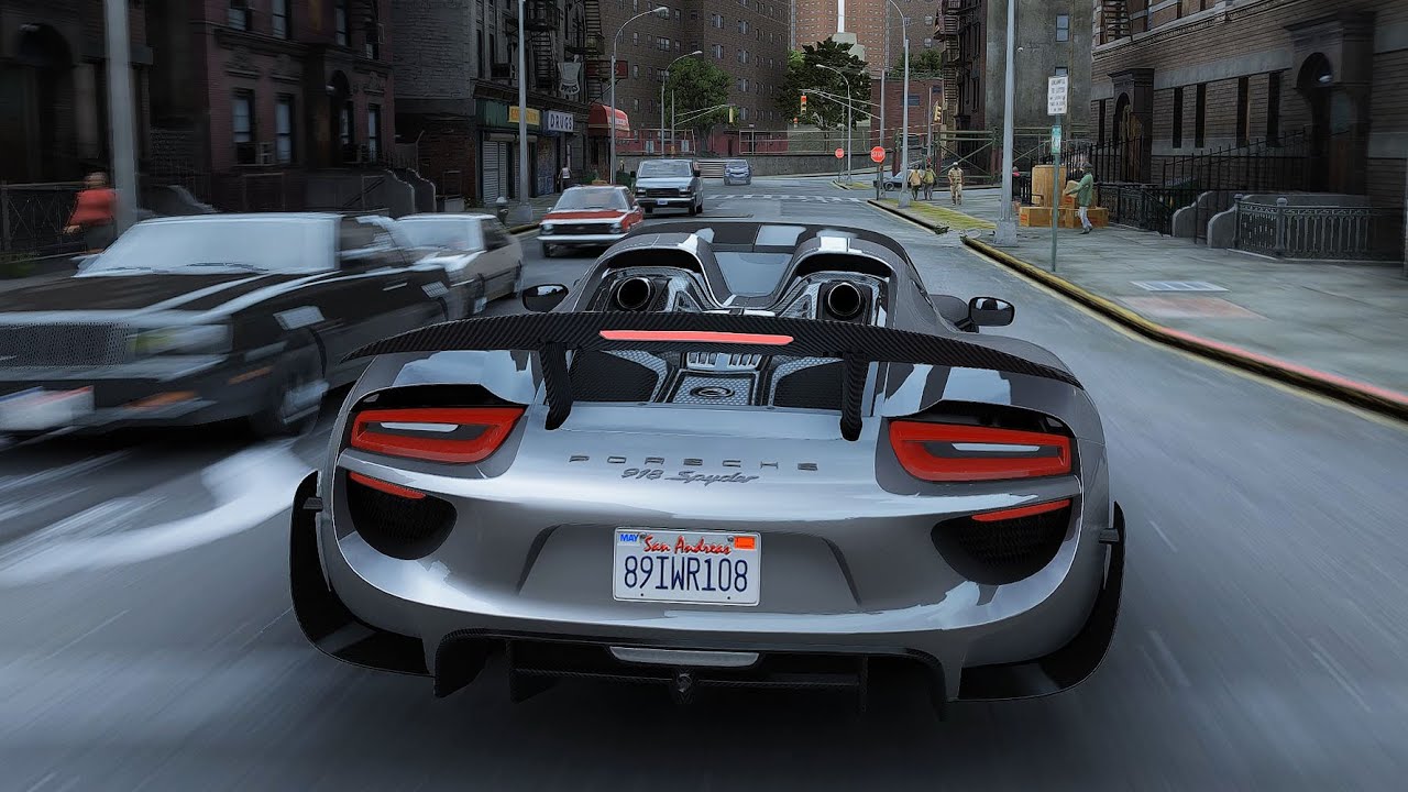 GTA 5 Realistic Custom Timecycle With Enhanced Traffic Showcase On ...