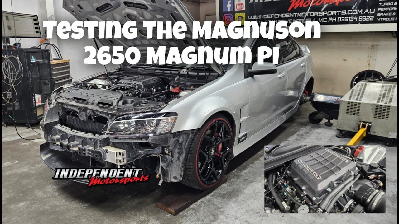 Riley's LS3 has made the switch to a magnuson 2650 Magnum - YouTube