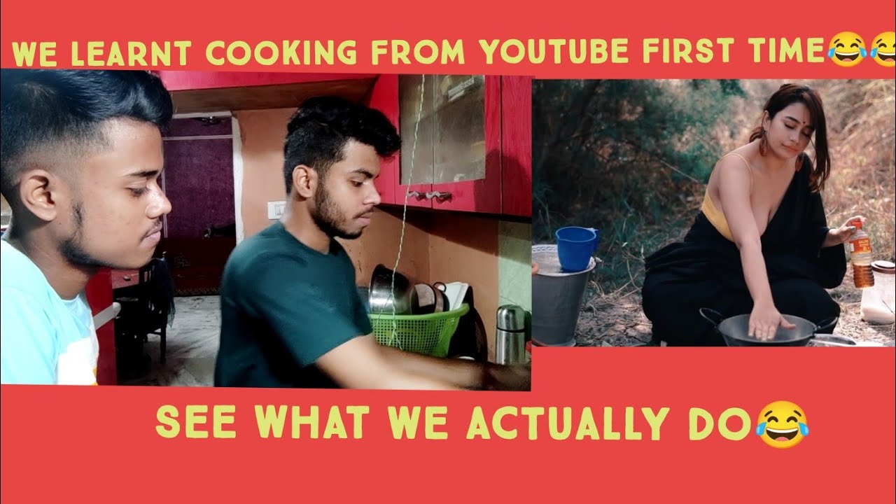 #what we learnt from YouTube cooking tutorials we cooked first time🤣🤣 ...