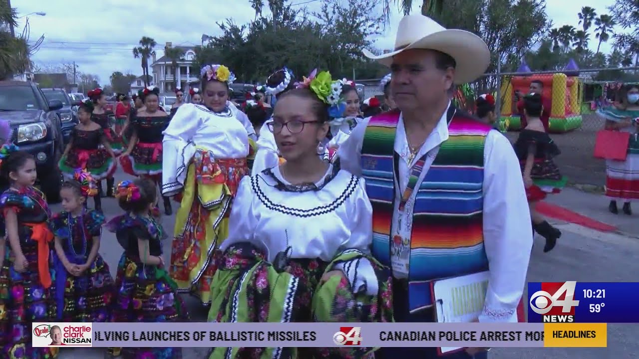 Baile Del Sol kicks off Charro Days Fiesta - YouTube