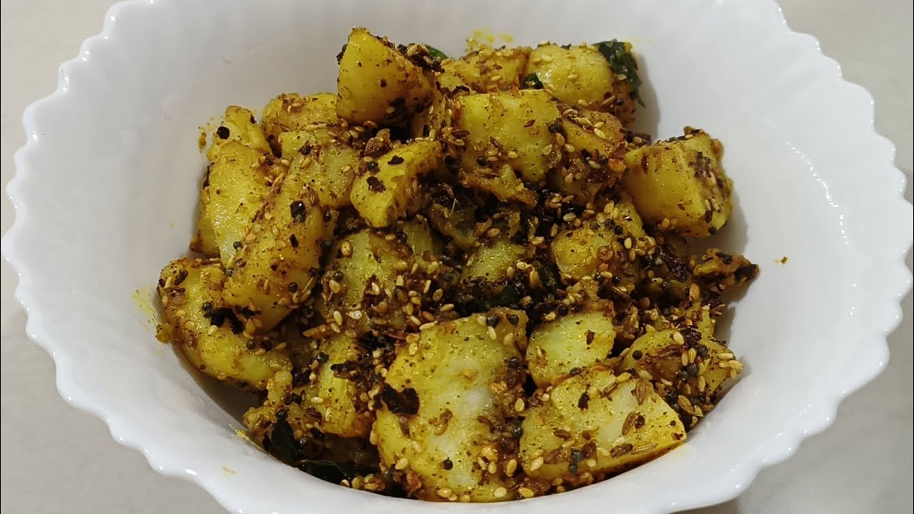 मसाला आलू | Masala Aalu | Veena's Rasoi - YouTube