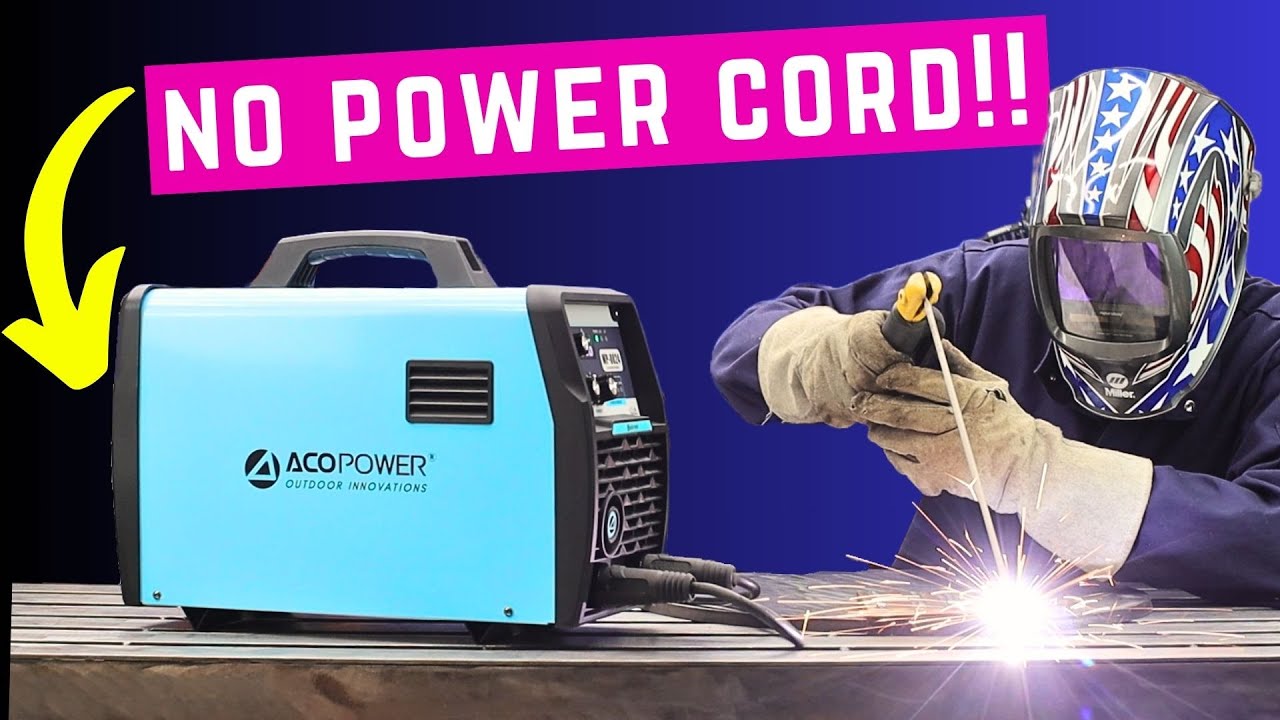 Welding OFF the Grid: ACO Power WELDER! - YouTube