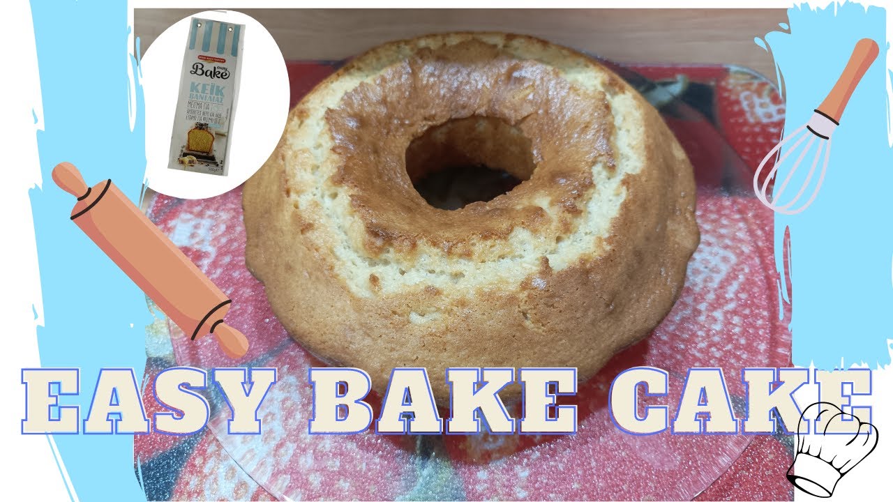 Φτιάχνω ένα γρήγορο και εύκολο κέικ σε 2' - Μείγμα EASY BAKE - YouTube