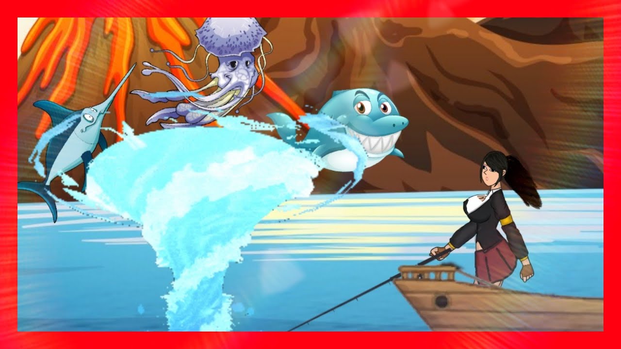 【Fishing Girl】🔥😂🔥 Funny Animated Short Film । Cartoon Comedy । Funny ...