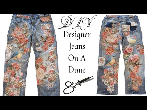 How To Make Your Own Designer Jeans