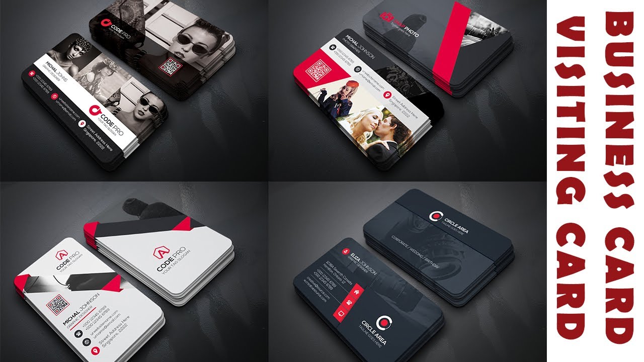 Business Card -Visiting Card - YouTube