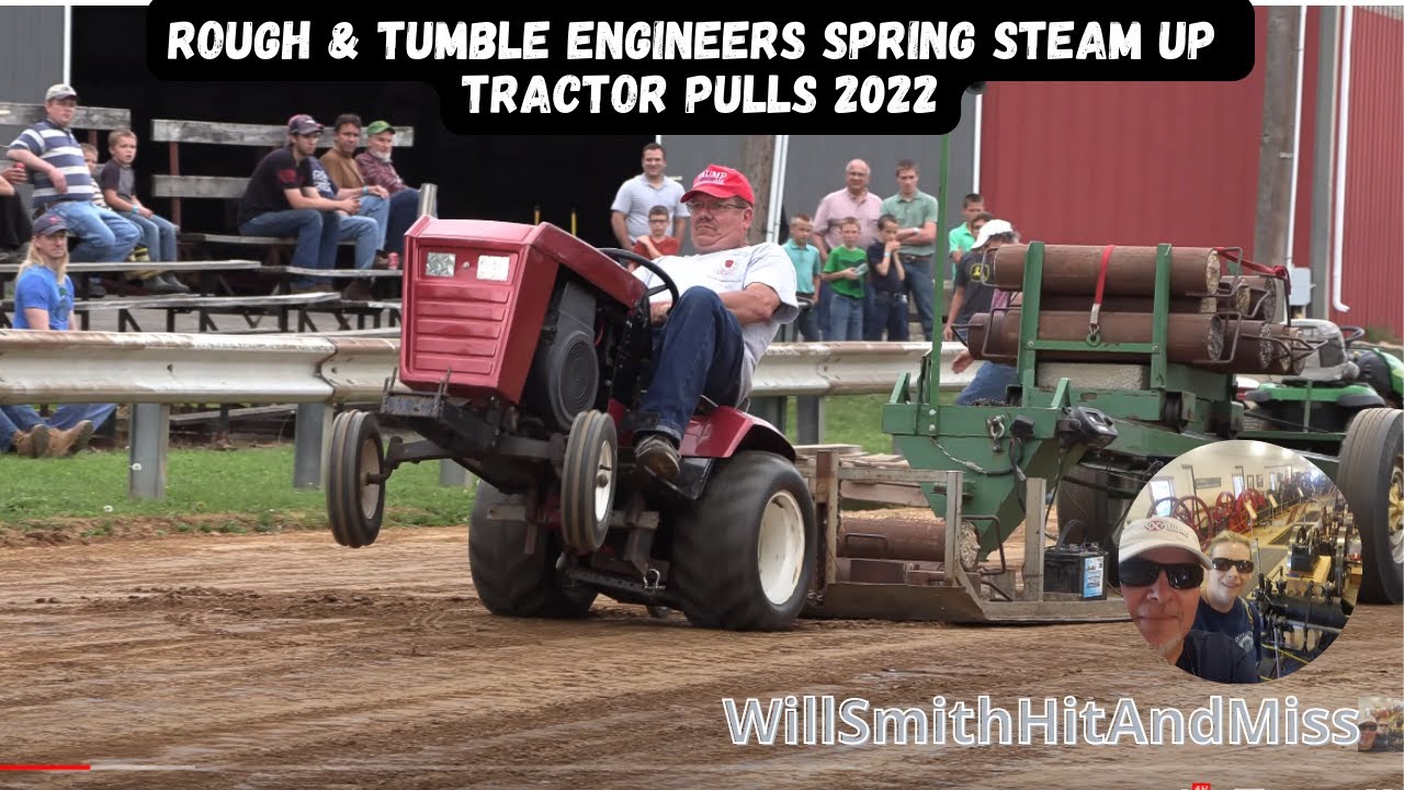Tractor Pulling at Rough and Tumble Spring 2022 - YouTube
