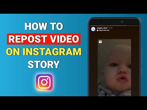 How To Repost Autoplay Video/rEELS On MY Instagram Story (iPhone ...