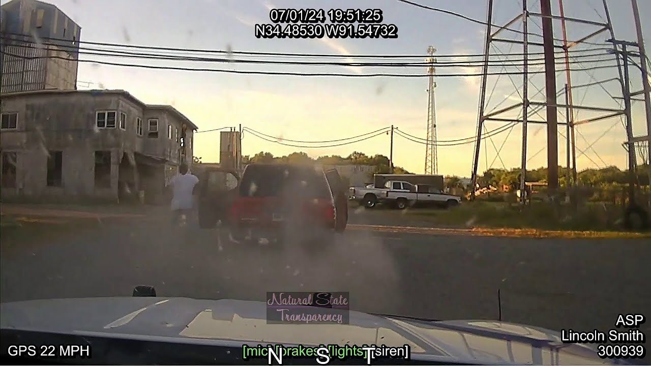 Pursuit/Crash E 19th Stuttgart Arkansas County Arkansas State Police ...