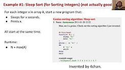 61B 2019 Lecture 35 - Counting Sort and Radix Sorts - YouTube