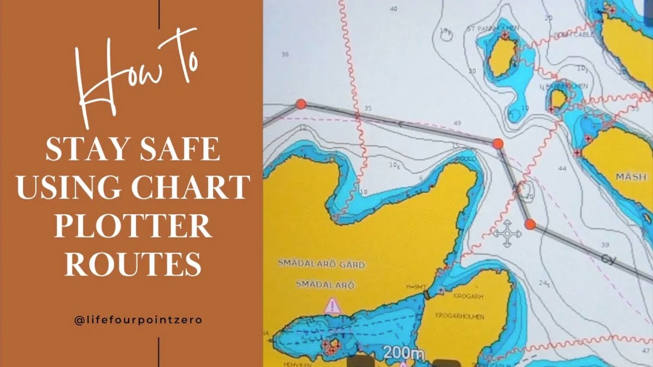How To Stay Safe Using Chart Plotter Routes | Ep. 128 - YouTube