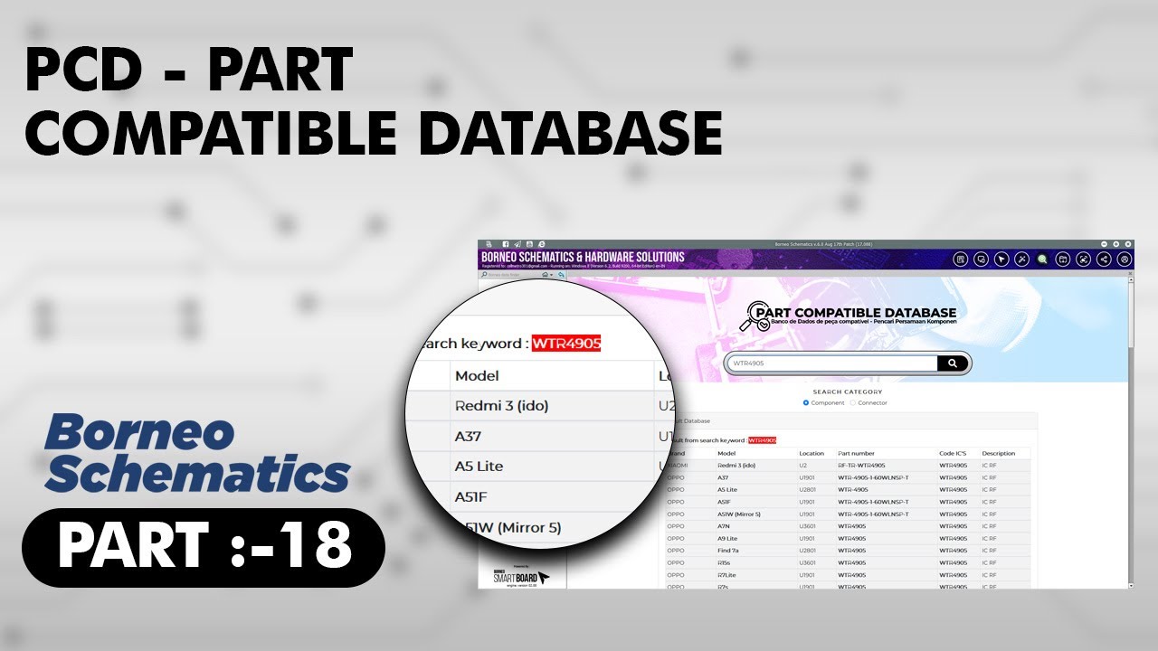 "Exploring Key Features: PCD-Part Compatible Database" - YouTube