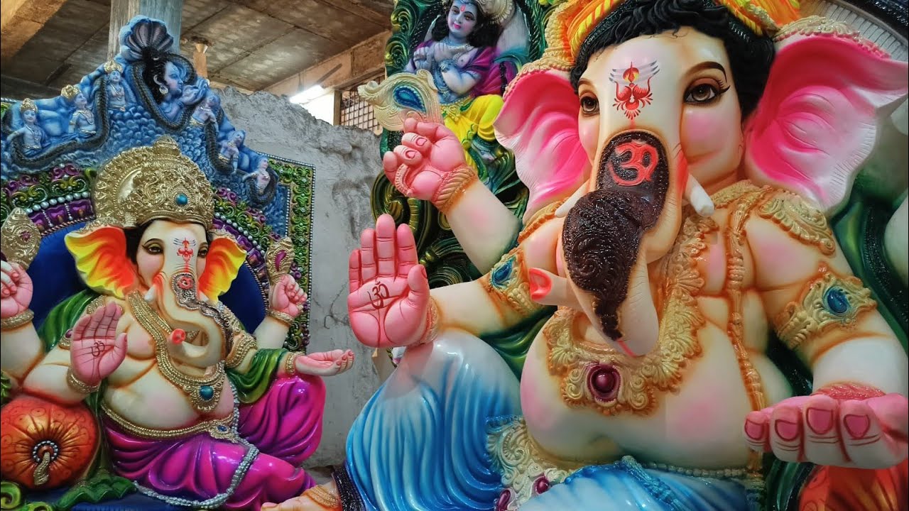 Ganesh In Dhoolpet 2022 | Ganesh Idol Making 2022 Hyderabad # ...