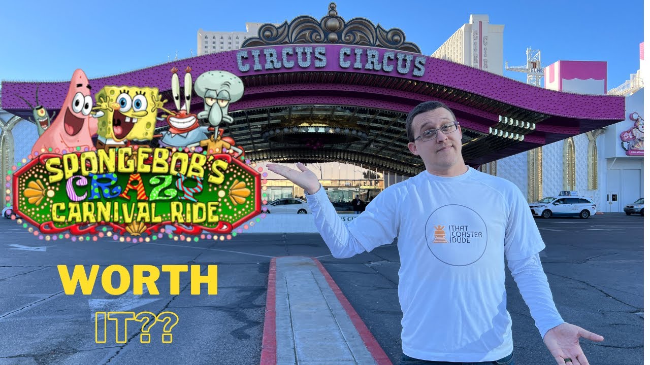 New SpongeBob ride in Las Vegas...is it worth it?? - YouTube
