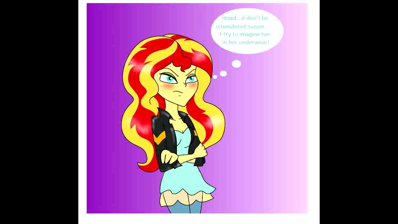 MLP Adagio/Sunset Comic Dub: Sexual Tension (Wubcake) - YouTube