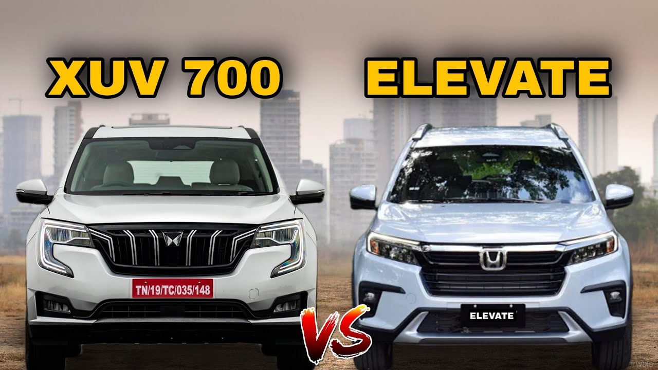 Honda Elevate vs Mahindra Xuv 700 - Most details comparison🔥 - YouTube