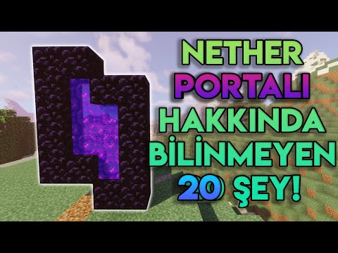 Nether Portalı Hakkında Bilinmeyen 20 Şey! - Minecraft