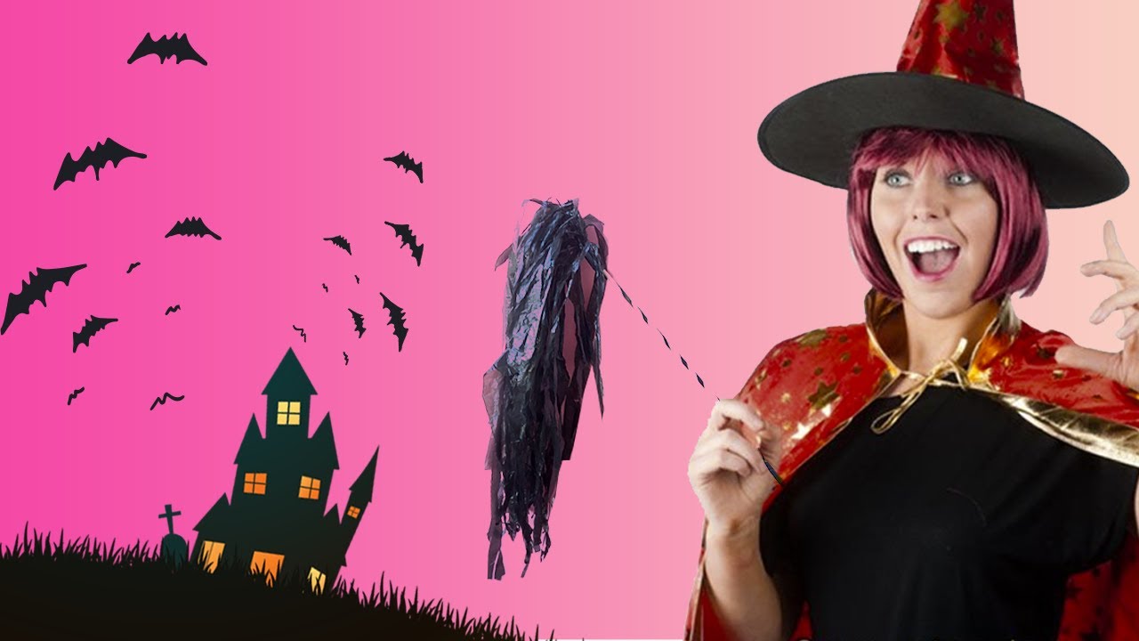 DIY Wizard Magic Wand. How to Make Halloween Room Decor in 3 minutes ...