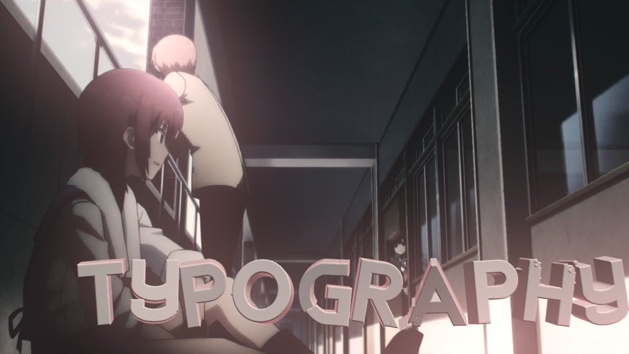 After Effects - AMV Tutorial : Typography (Easy Way) - YouTube