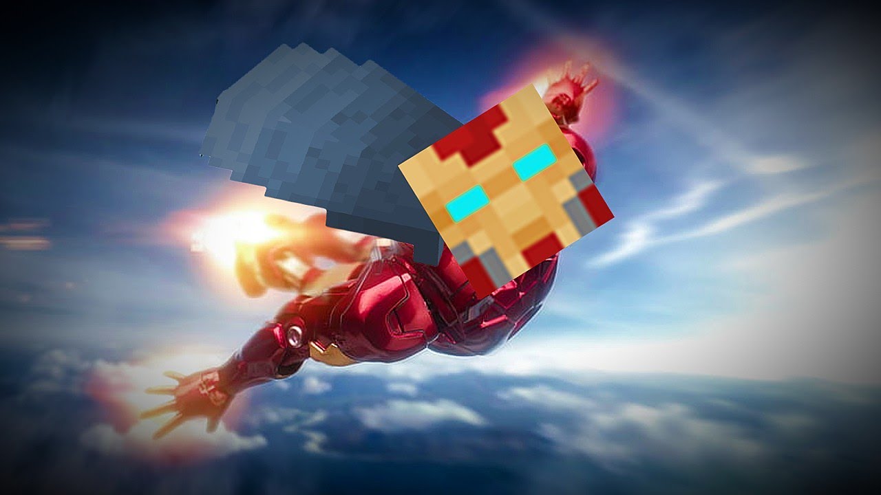 Iron Man In Minecraft - YouTube