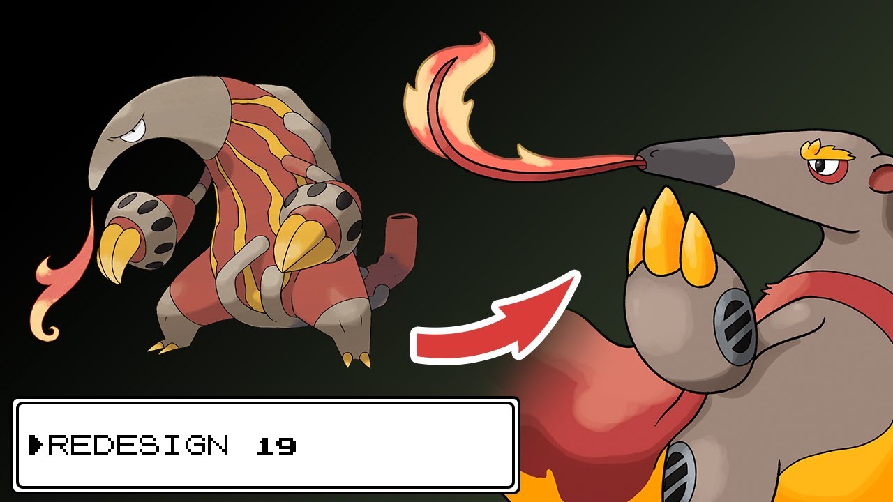 HEATMOR the Anteater | Redesign #19 - YouTube