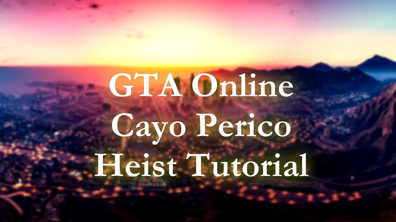 GTA ONLINE Cayo Perico Heist Tutorial (German) | Zero Percent Gaming - YouTube