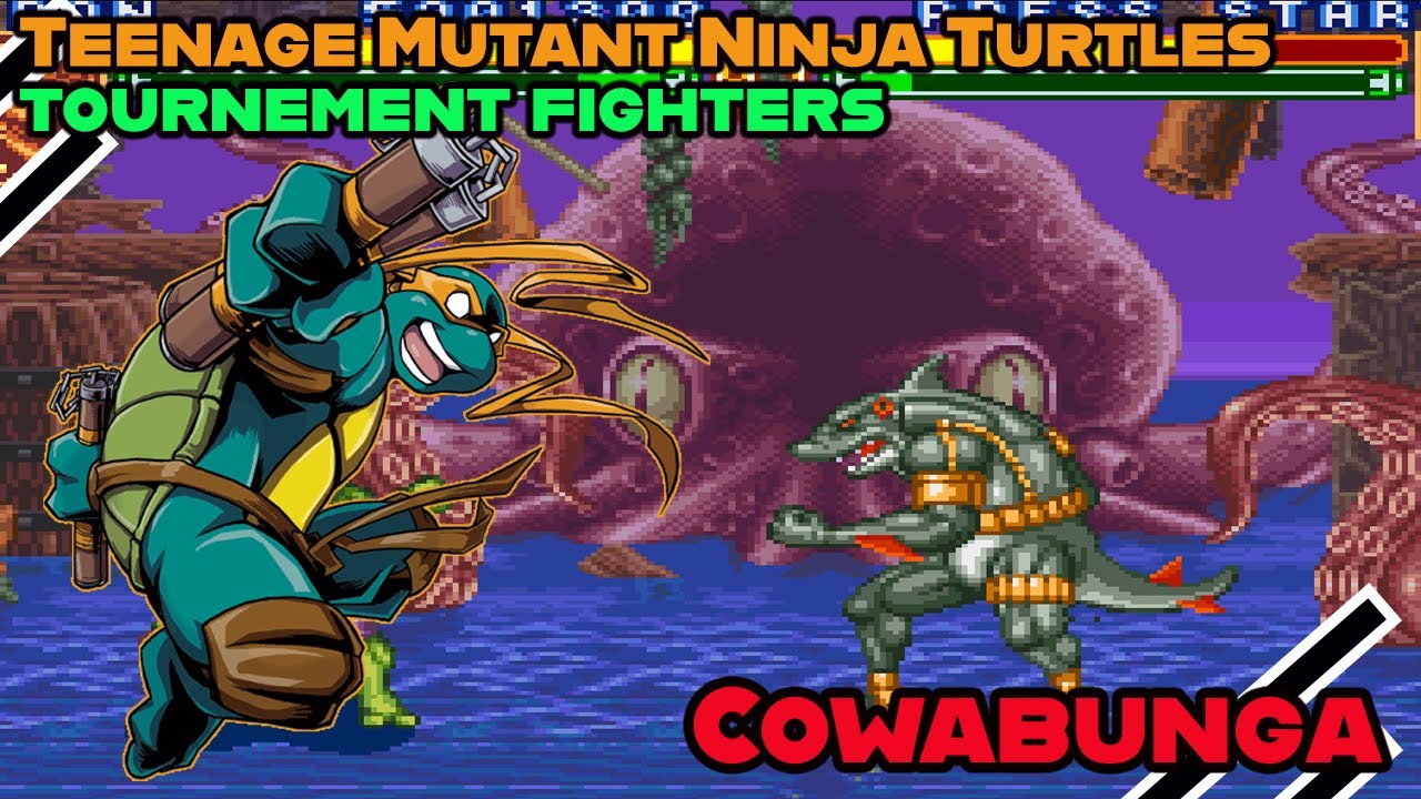 Teenage Mutant Ninja Turtles Tournament Fighters This game is sick ...