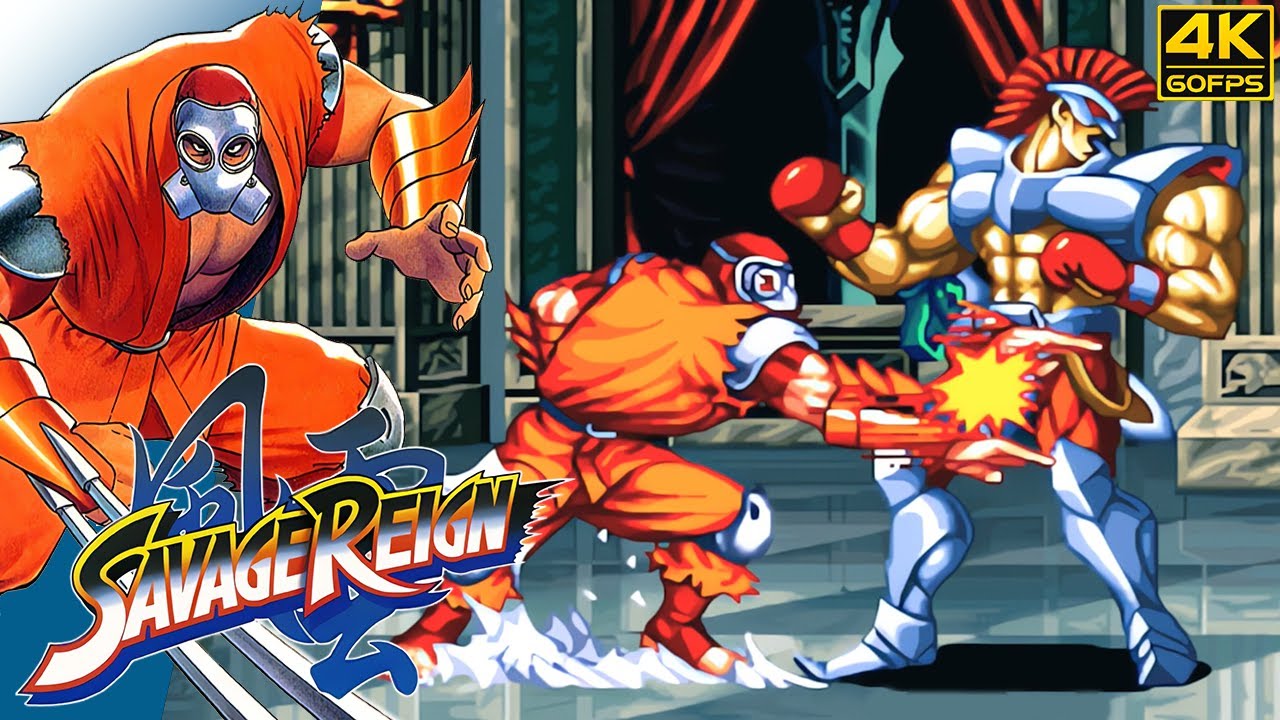 Savage Reign - Gozu (Arcade / 1995) 4K 60FPS - YouTube