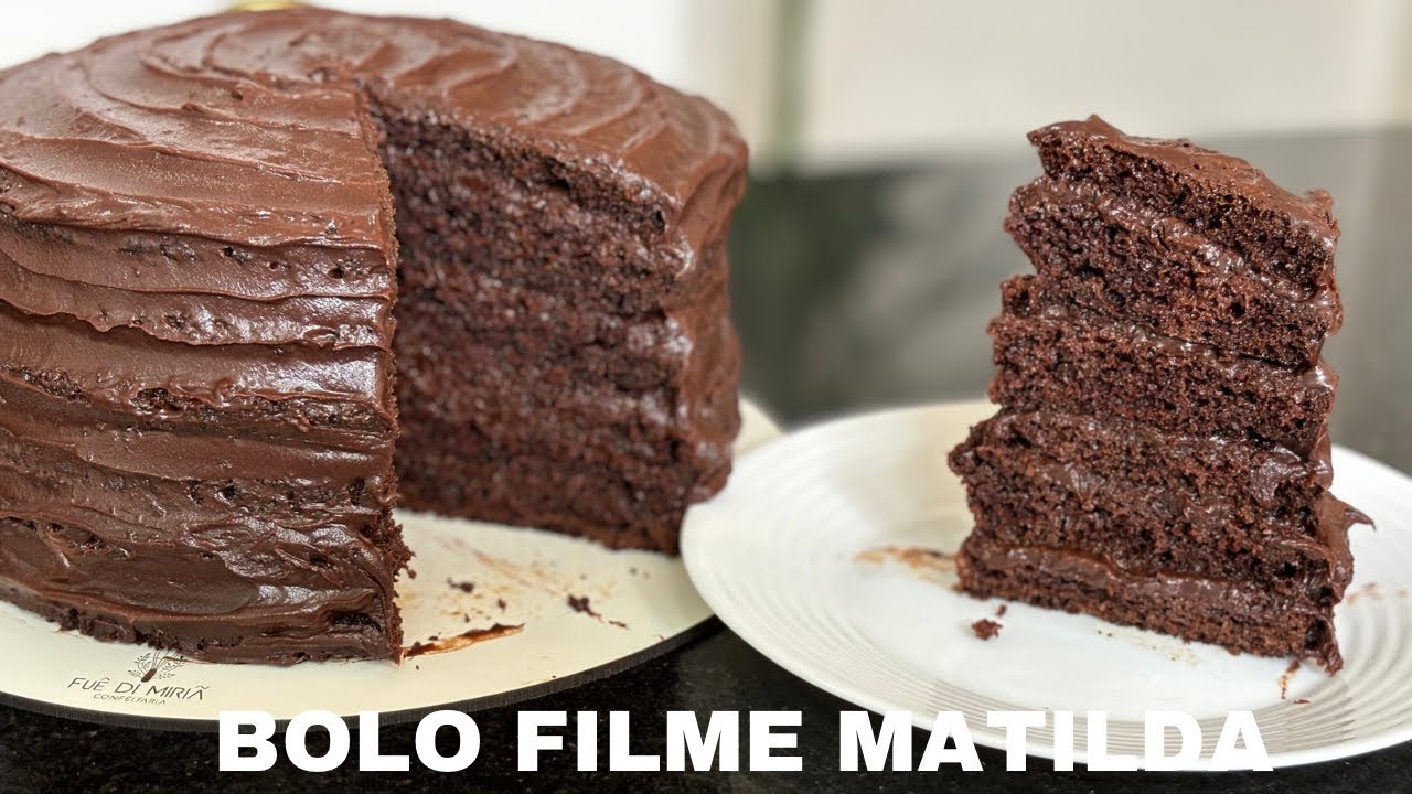 BOLO CHOCOLATE FILME MATILDA | DELVILS CAKE - YouTube