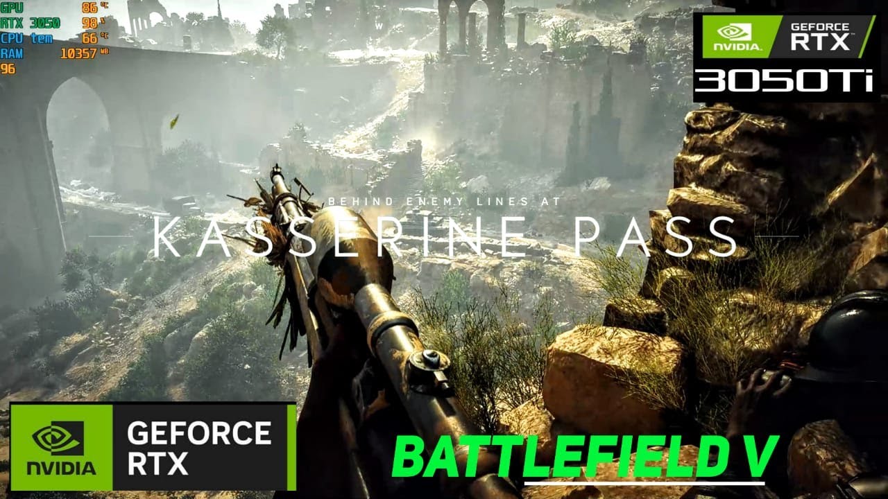 RTX 3050 | BATTLEFIELD 5 max Graphics settings 4K Ultra HD\# ...