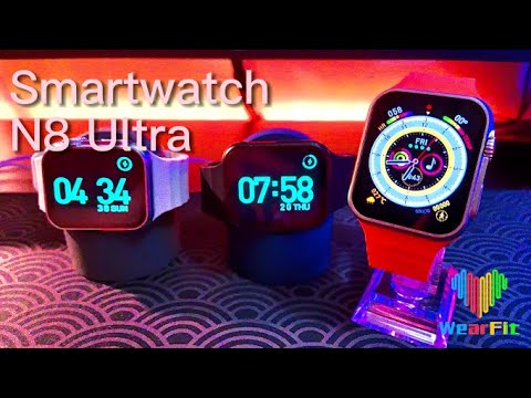 Smartwatch N8 Ultra by "Wearfit Pro" Unboxing & Tutorial - YouTube