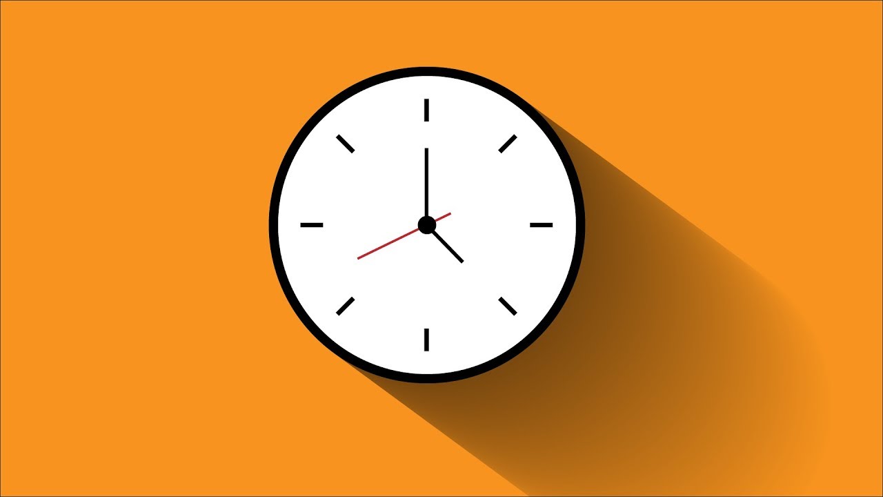 Flat design watch in adobe illustrator flat art - فلات ديزاين تصميم ...
