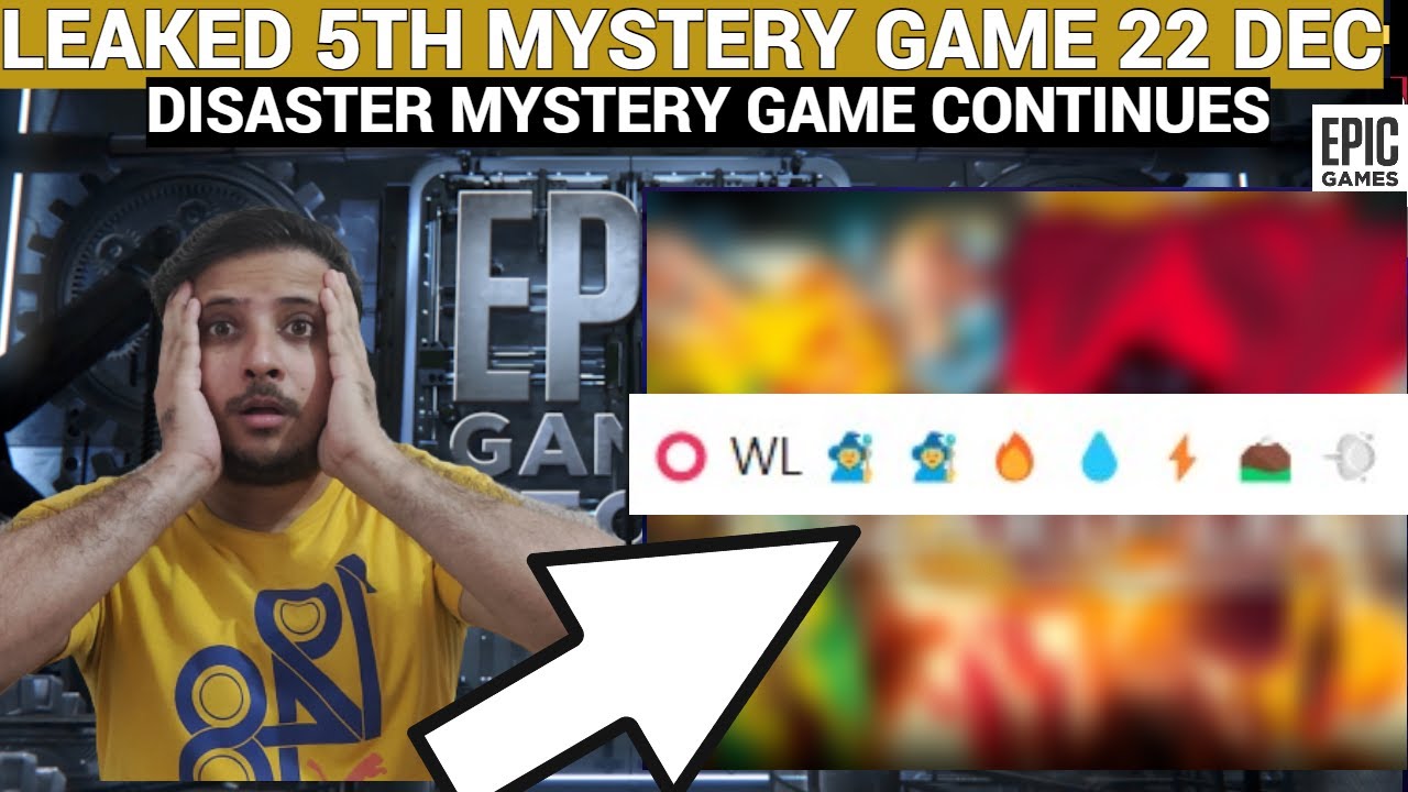 LEAKED & CONFIRMED 5th MYSTERY GAME ON 22ND DEC | DONT CLAIM IT| EPIC ...