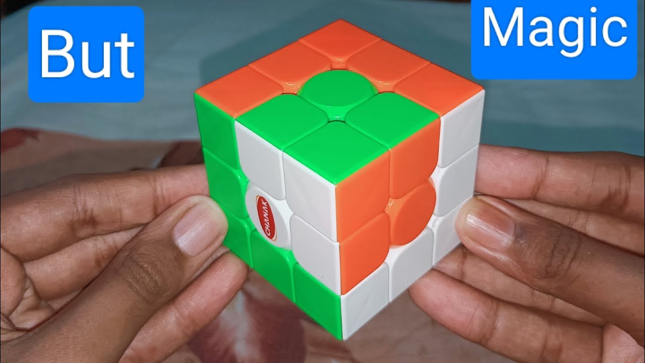 Cube in a cube pattern on Rubik's cube with magic trick. - YouTube