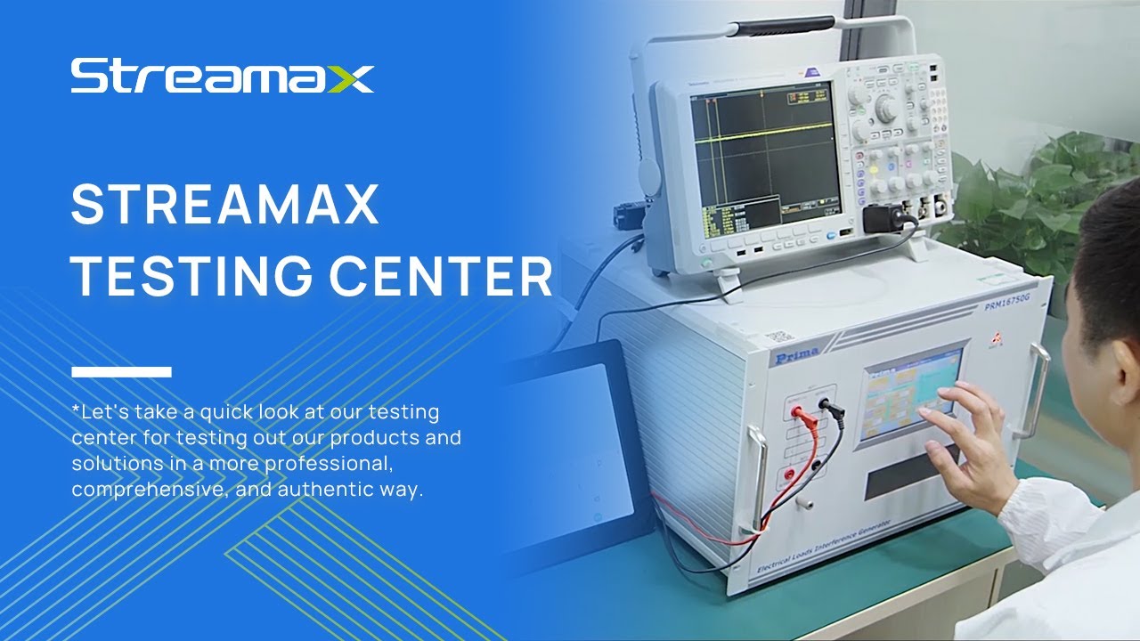 Streamax Testing Center - YouTube