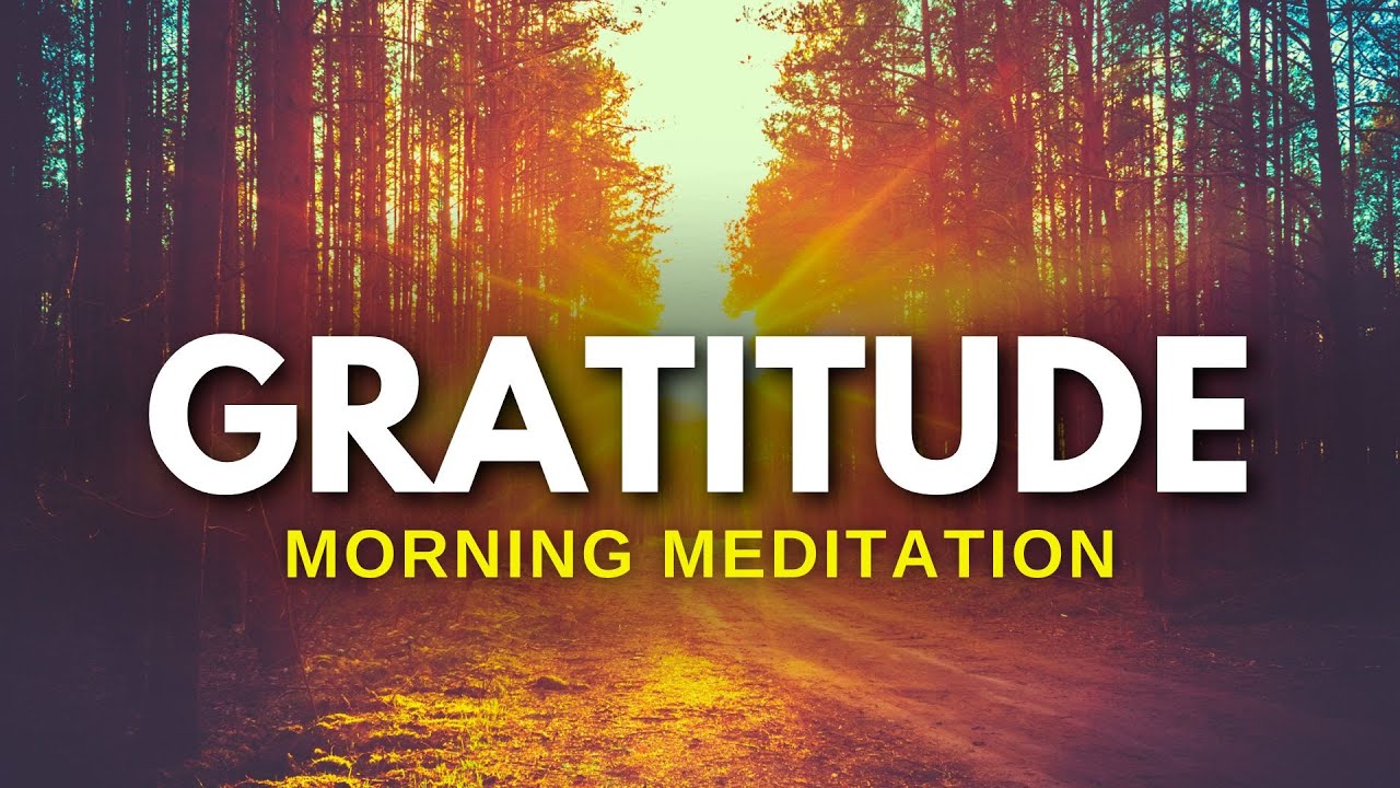 Morning Gratitude Affirmations ☀️ Guided Meditation 432 Hz - YouTube