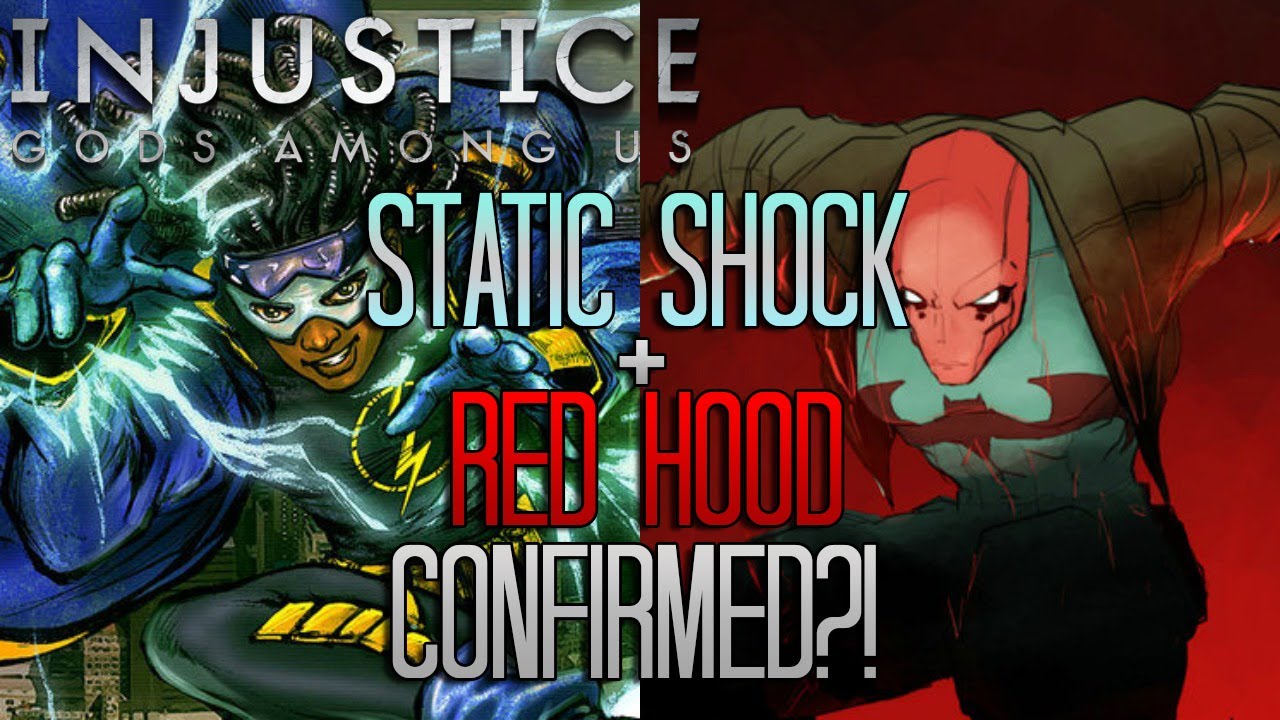 Injustice Gods Among Us: Static Shock + Red Hood Confirmed as Next DLC ...