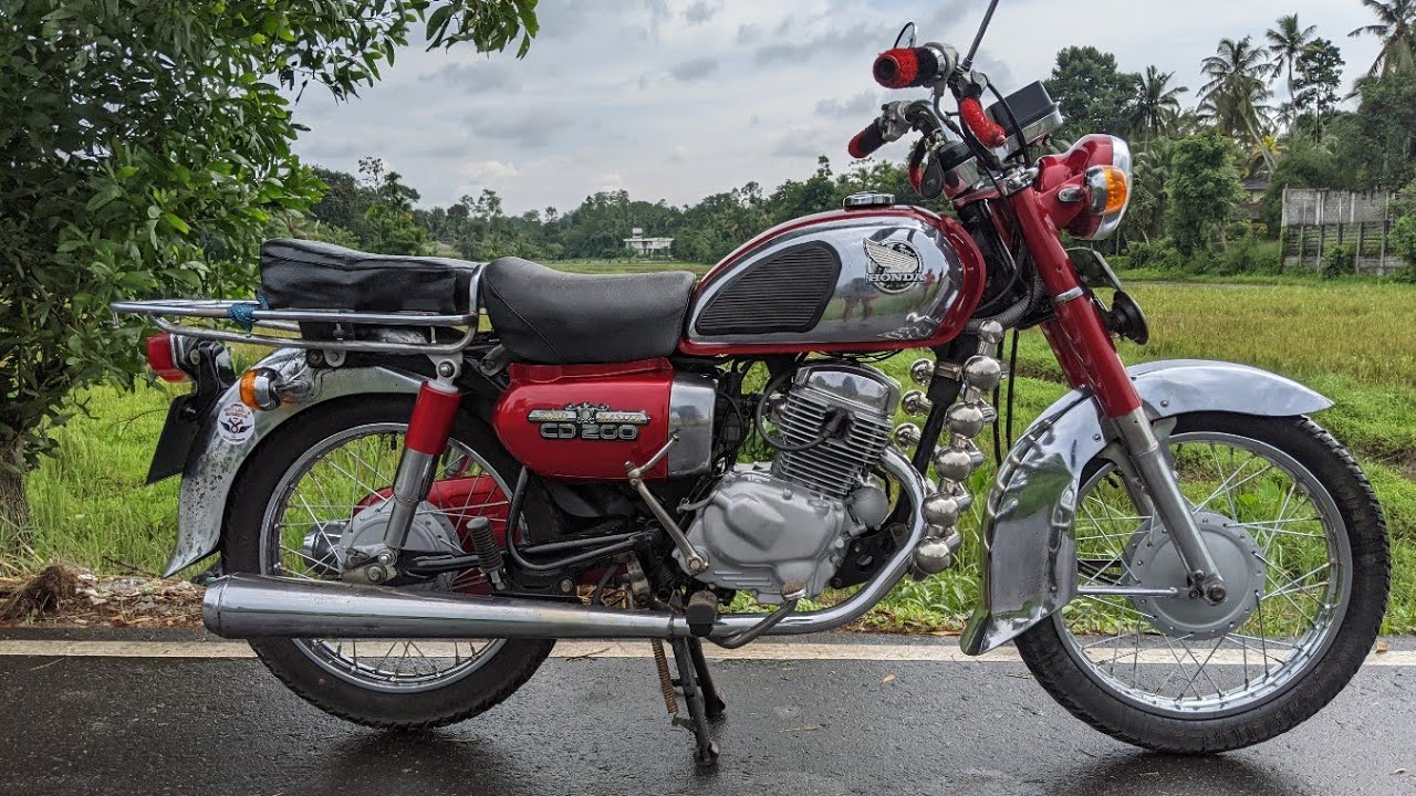 Honda cd 200 | cd 200 roadmaster | cd 200 | honda 200cc | restoration ...