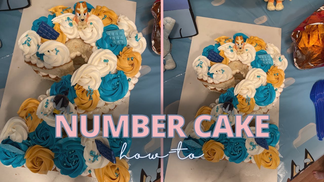 Number Cake : Step by Step Tutorial - YouTube