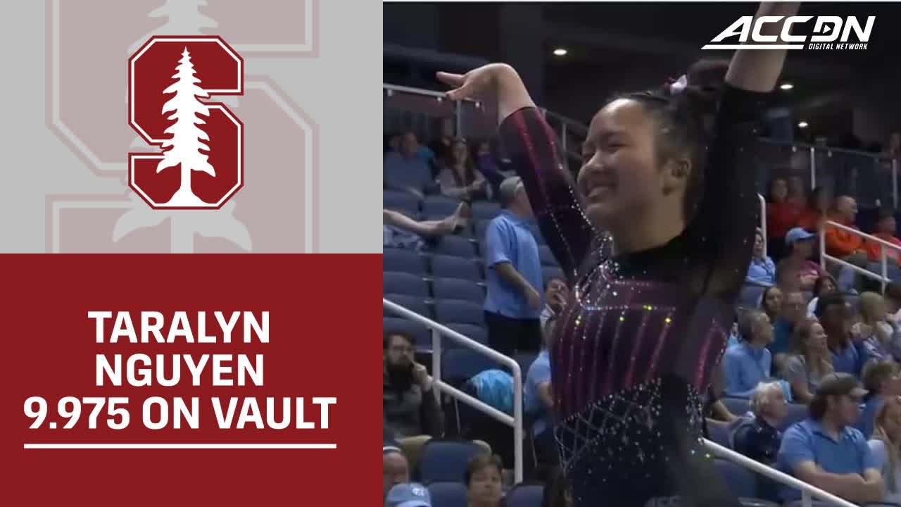 Stanford's Taralyn Nguyen Scores 9.975 On Vault | 2025 ACC Gymnastics ...