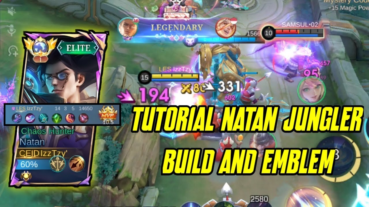 TUTORIAL NATAN JUNGLER AUTO WIN - CARA MAIN NATAN JUNGLER DI PATCH ...