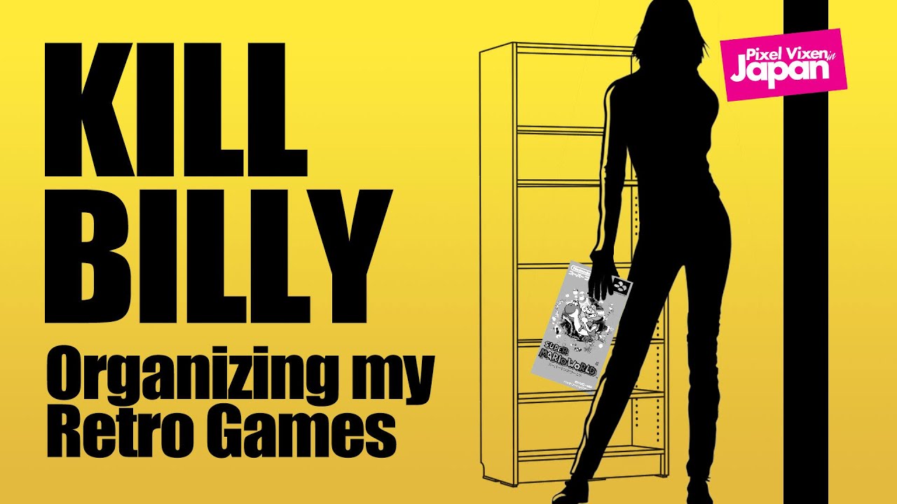 Silly Billy: Organizing my retro game collection in Japan - YouTube