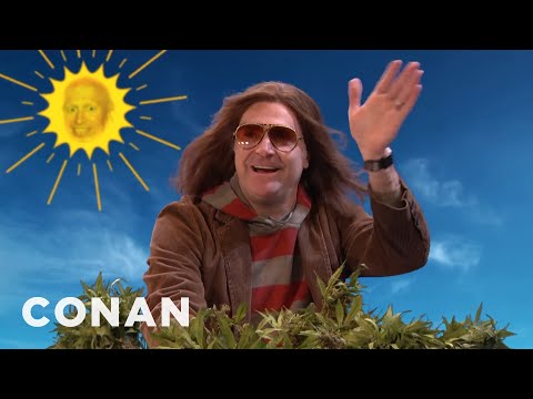 Robbie The Cameraman Has A Weed Motorcycle | CONAN on TBS