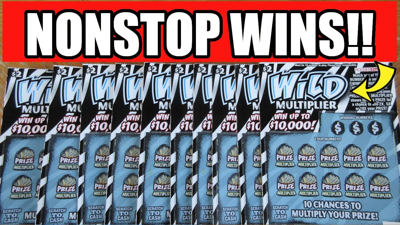 I'm Still In Shock! Wild Wins On The New WILD Multiplier Scratch Off ...