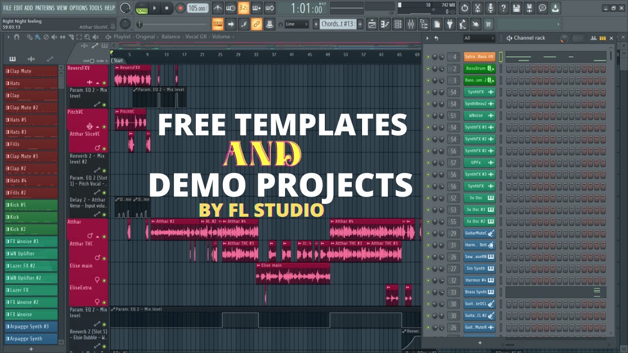 Free Templates and Demo Project By Fl Studio - YouTube