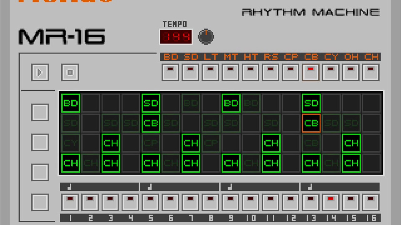 MegaDrive Rhythm Machine homebrew - YouTube
