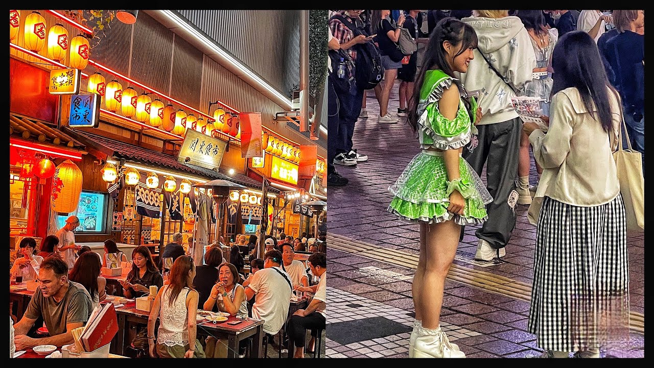 Tokyo Japan - Shibuya Summer Night Walk • 4K HDR - YouTube
