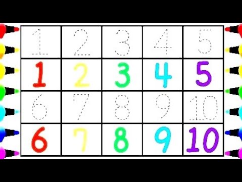 123 123, one two three, one two, one two three song, one to hundred tak ...