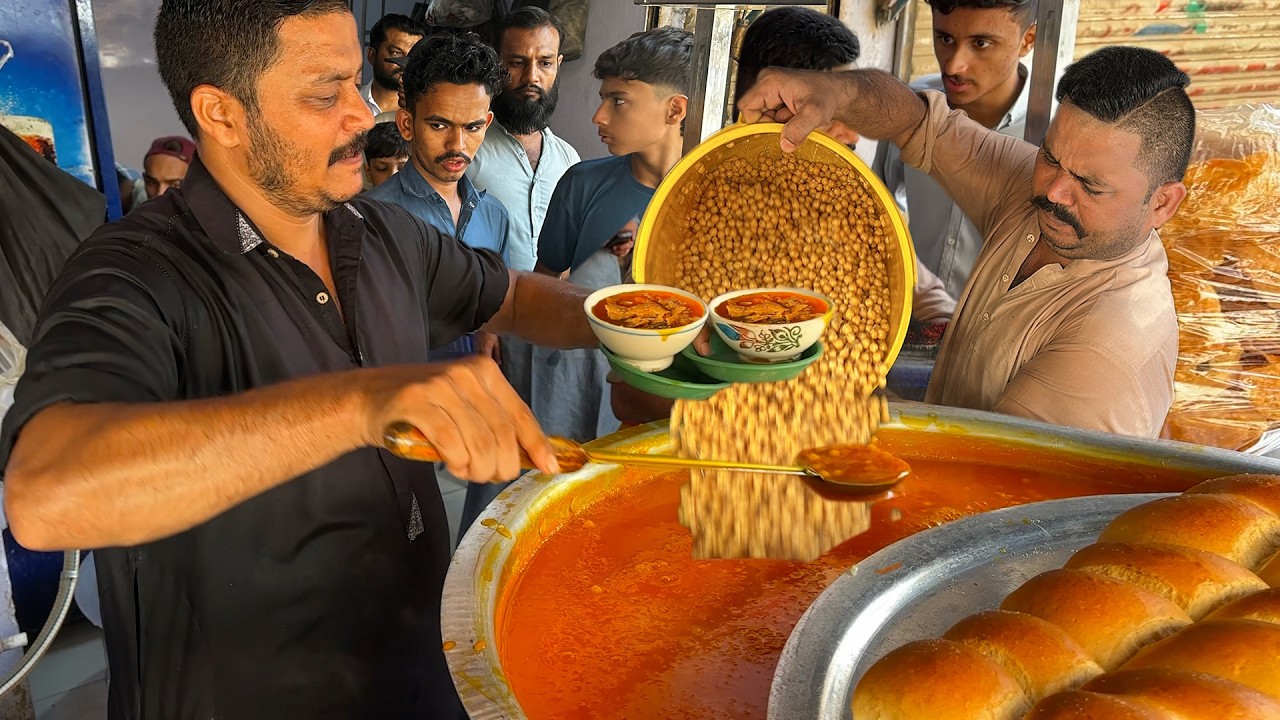 Karachi Famous Kathiyawadi Cholay Original Recipe | Gujrati Kahtiywari ...